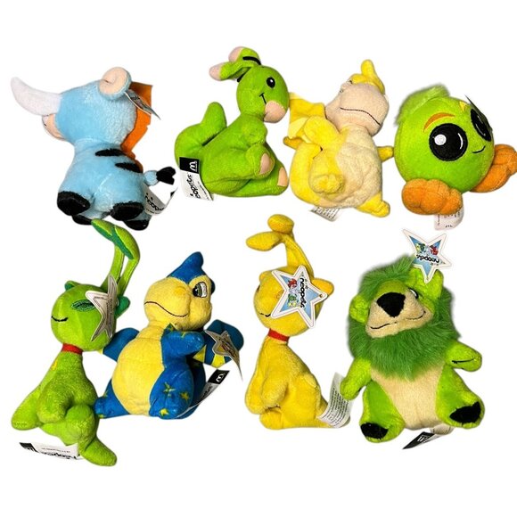 Neopets | Toys | Neopets 204 Mcdonalds Lot Of 8 Mini Plush Stuffed ...